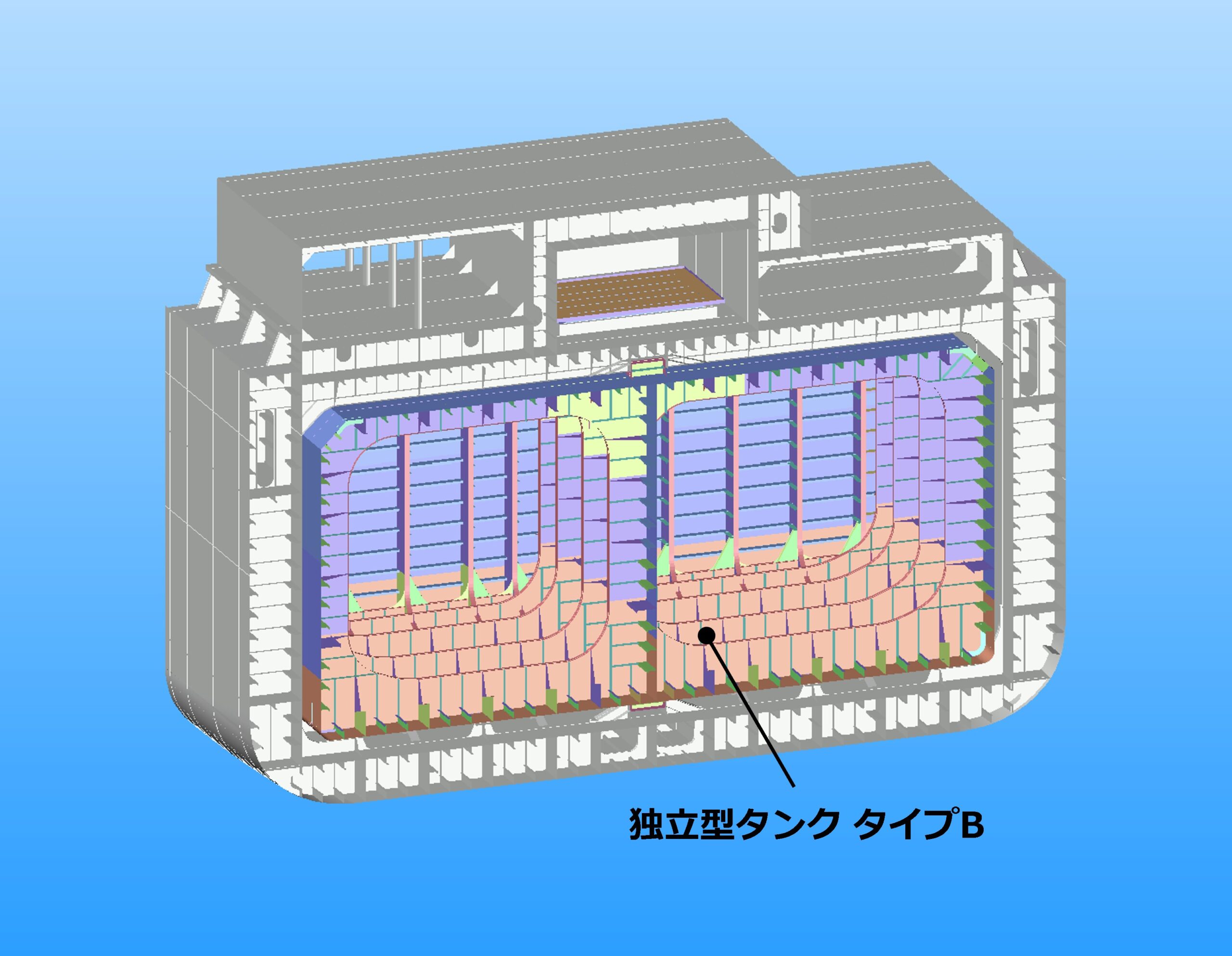 コンテナ船向けアンモニア燃料タンク（ IMO 独立型タンクタイプ B ）日本海事協会より基本設計承認（AiP）を取得 | 一般財団法人 次世代 ...